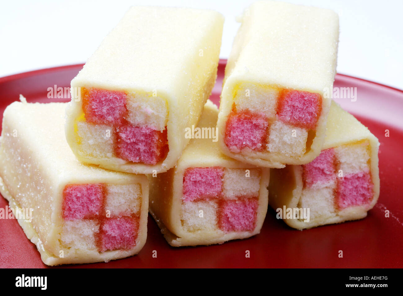 Mr kipling mini battenberg hi-res stock photography and images - Alamy
