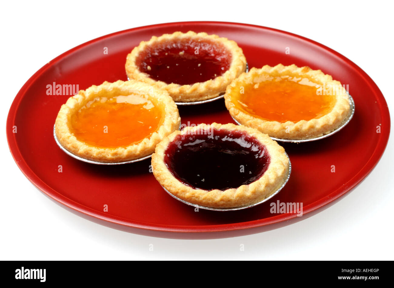 Jam tarts cakes snacks hi-res stock photography and images - Alamy