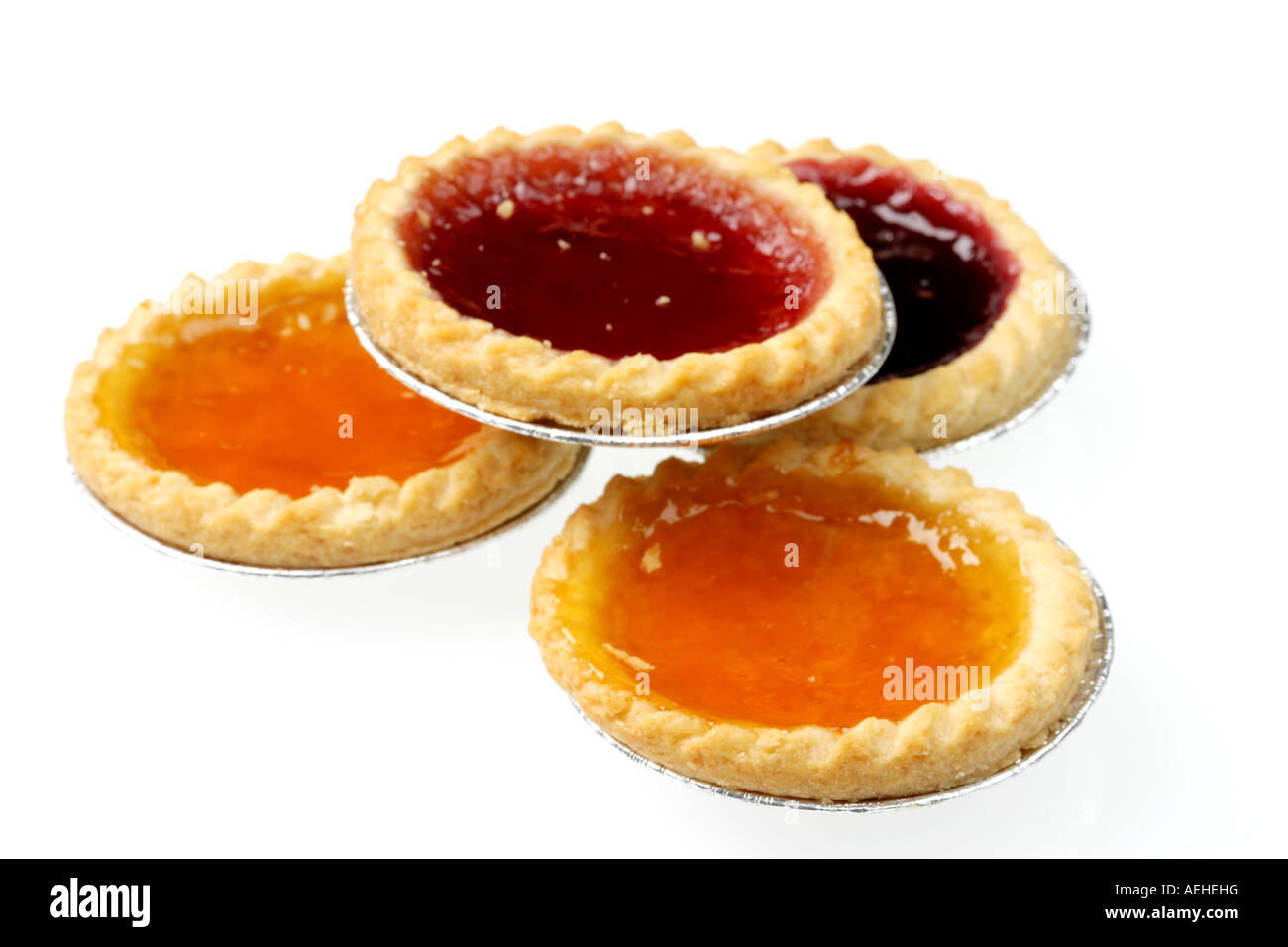 Jam tarts cakes snacks hi-res stock photography and images - Alamy
