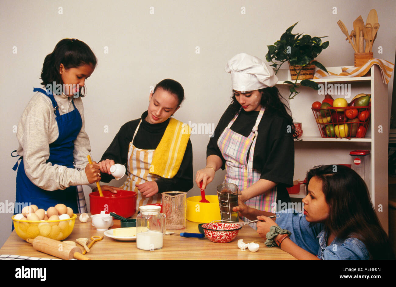 Women Wear Aprons High Resolution Stock Photography and Images - Alamy