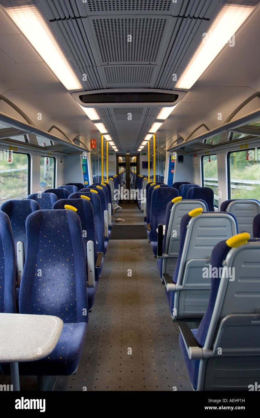 Londonmidland - Counter Class 350/1 Desiro - interior Stock Photo - Alamy