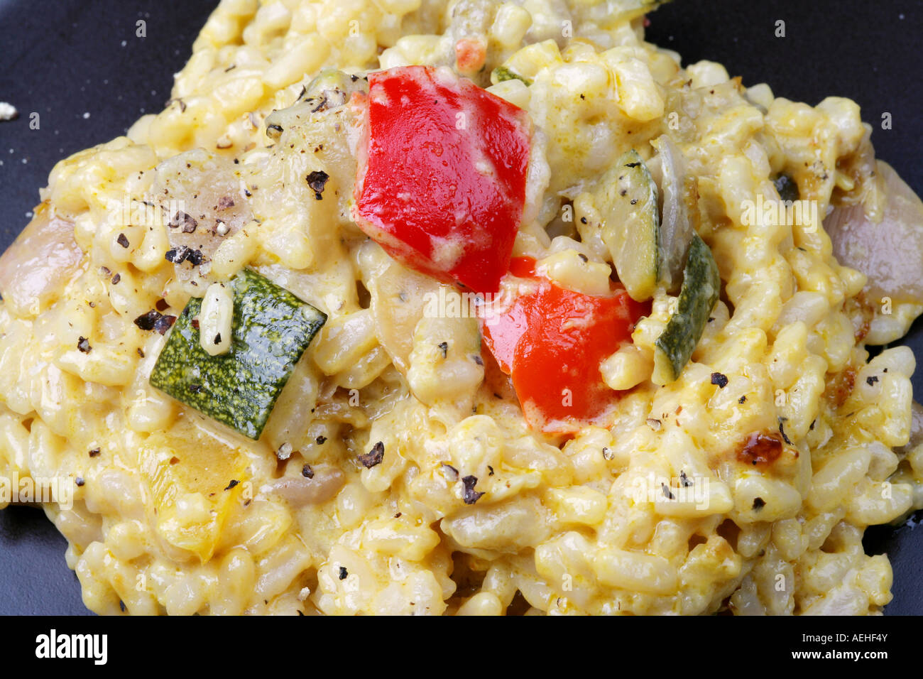 Healthy roast pepper risotto hi-res stock photography and images - Alamy