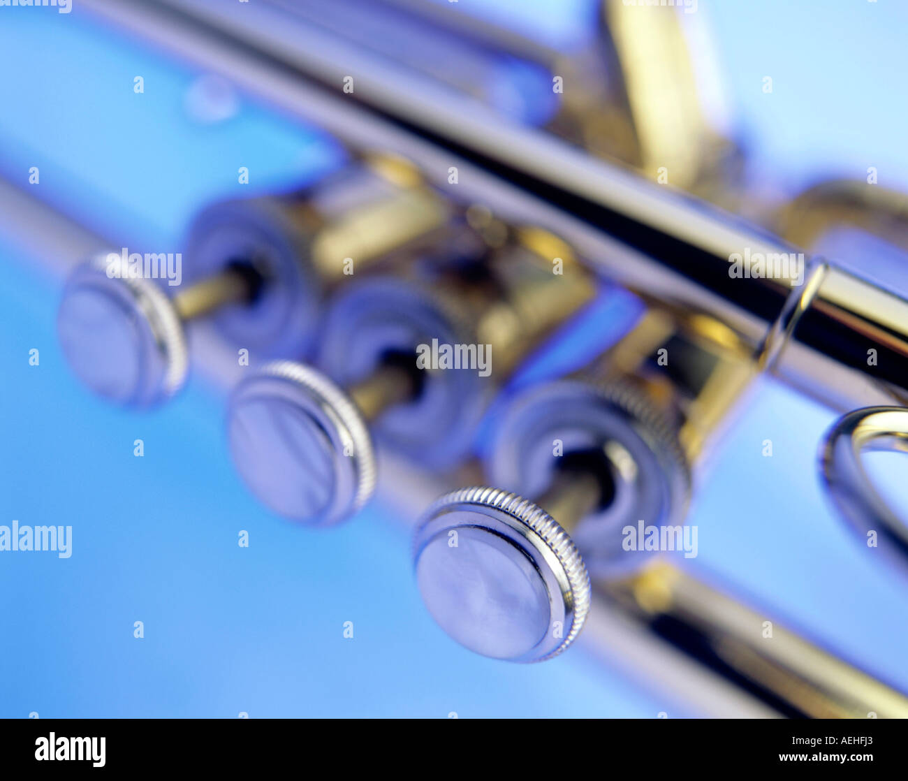 Trumpet close up hi-res stock photography and images - Alamy