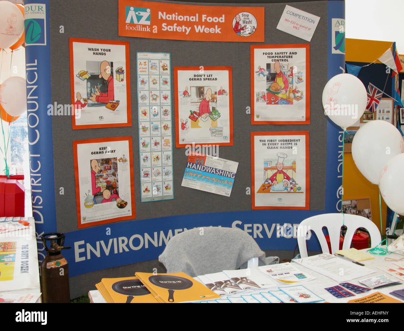 National Food Safety Week Information Stall Adur Festival Shoreham by ...