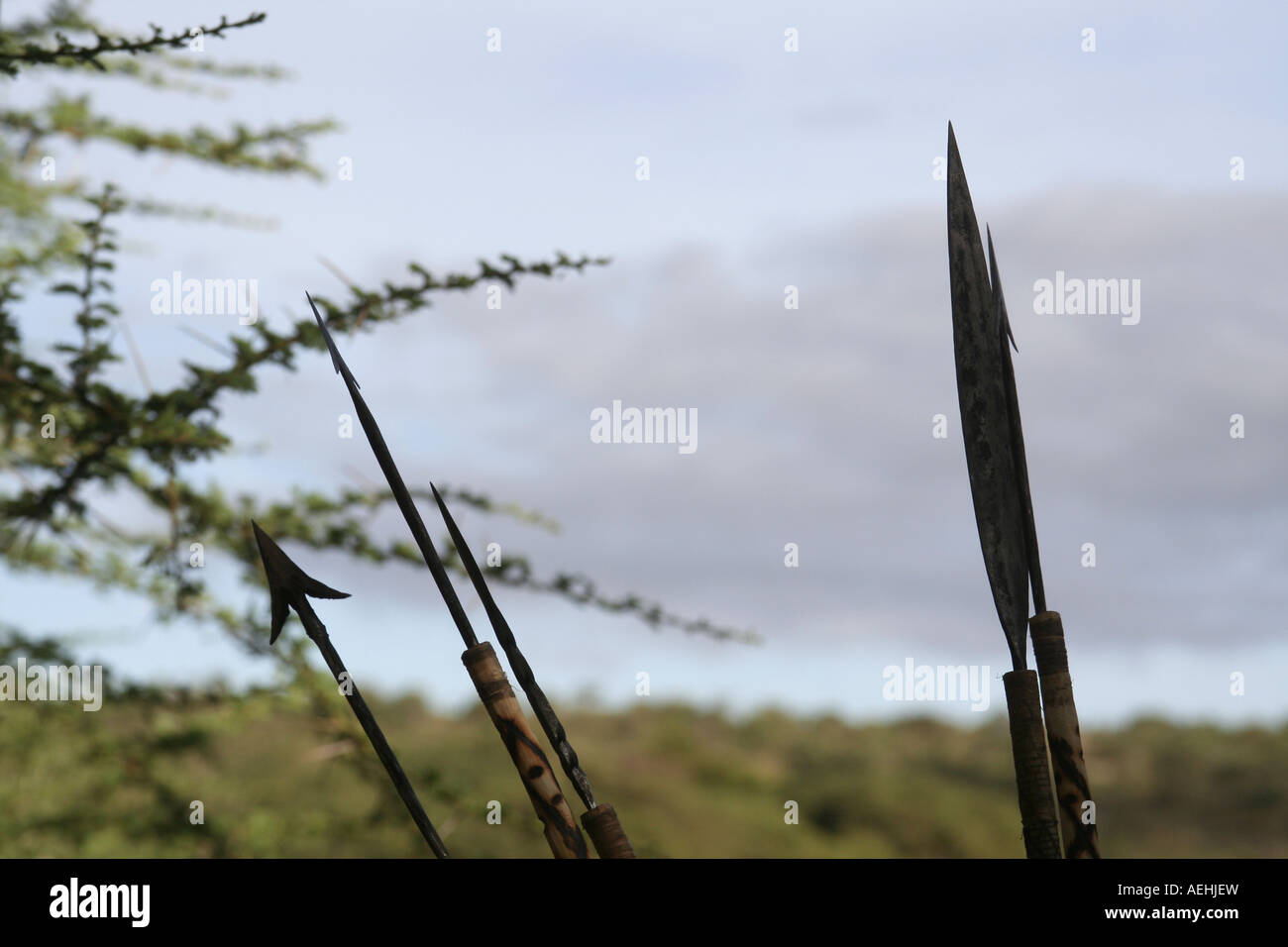 Hadzabe hadza tribe hunting bow hi-res stock photography and images - Alamy