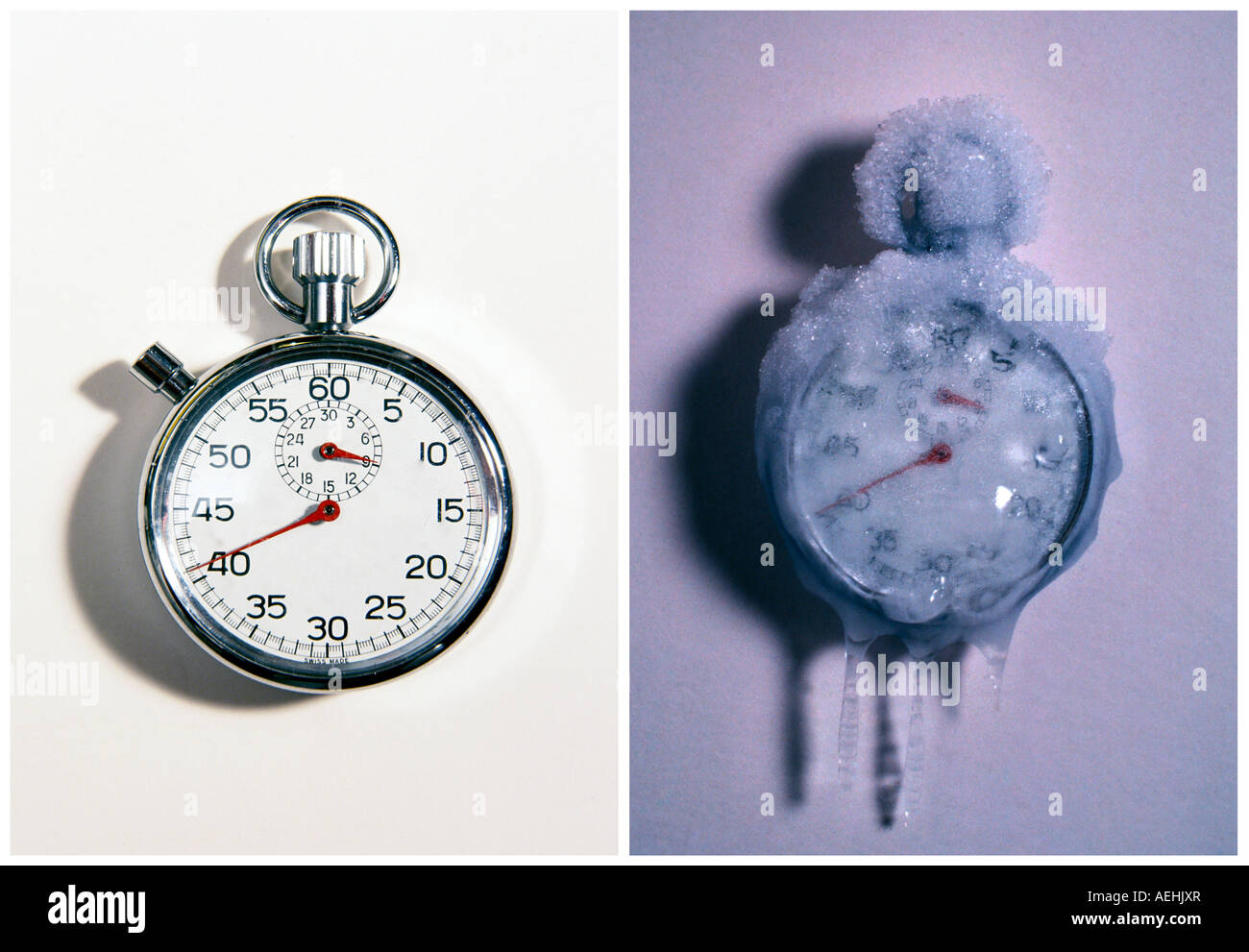 Before and after Time Stock Photo - Alamy