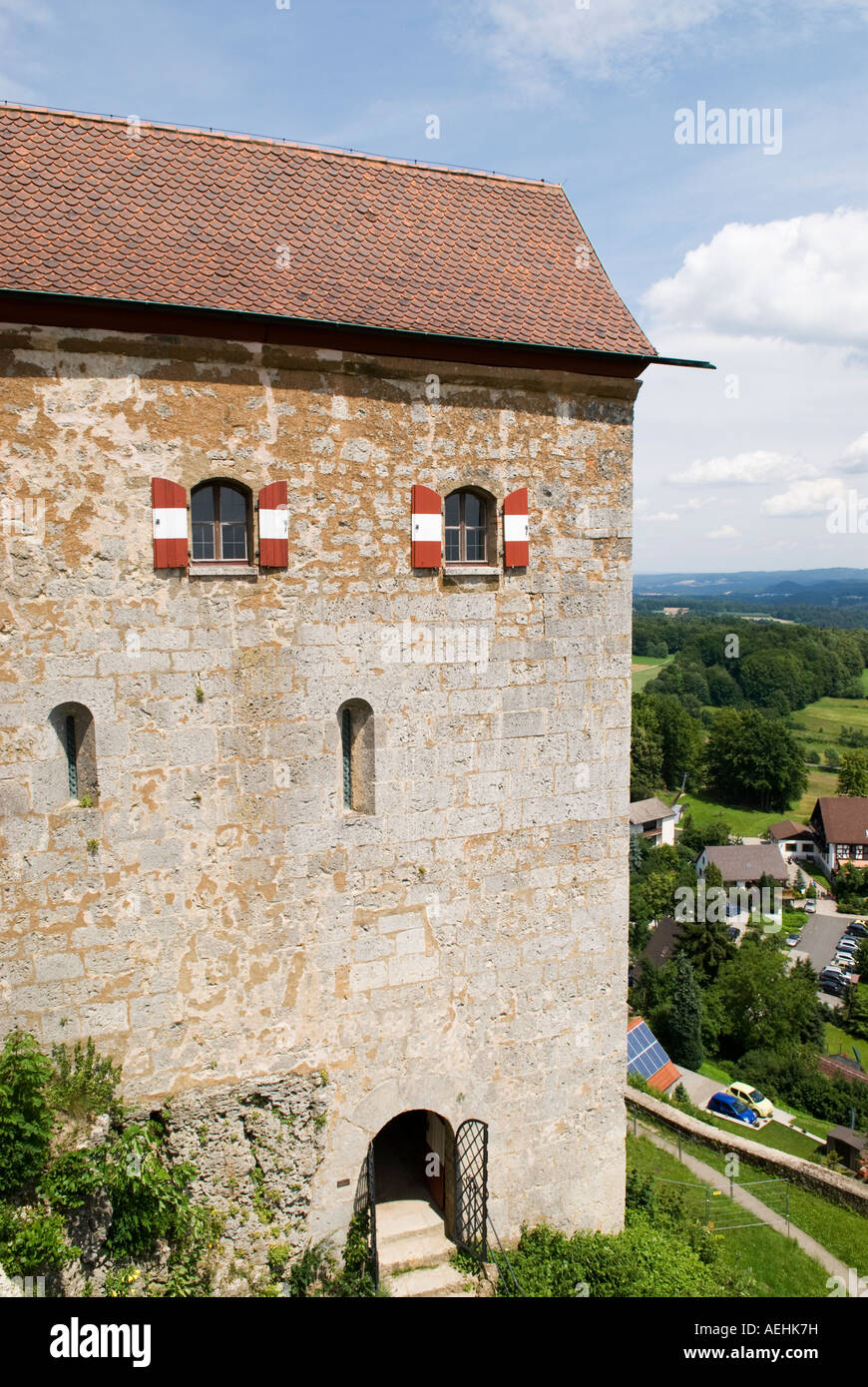 Burg Hohenstein castle, Franconia, Germany Stock Photo - Alamy