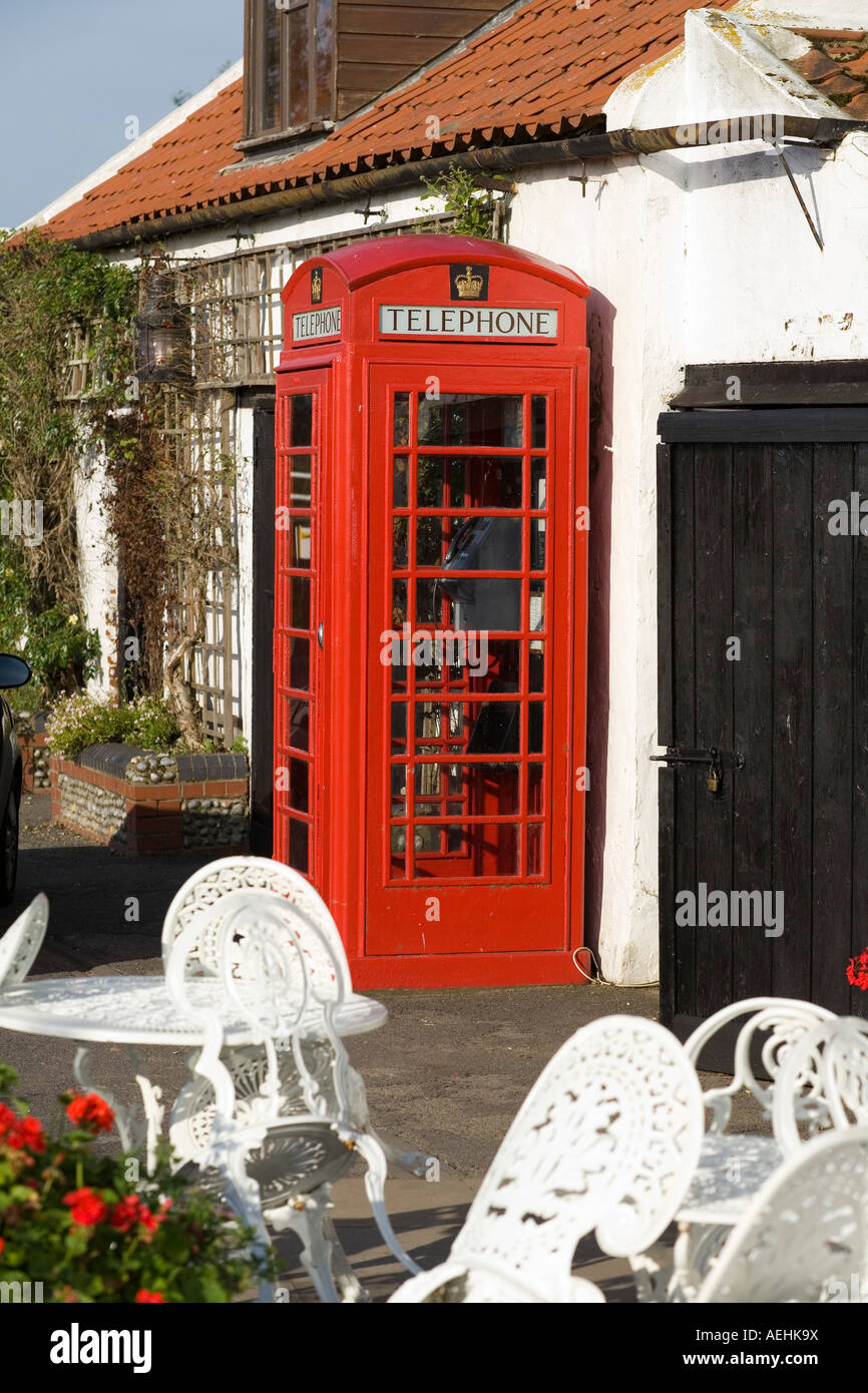 Telephone Box Norfolk Broads Stock Photo - Alamy