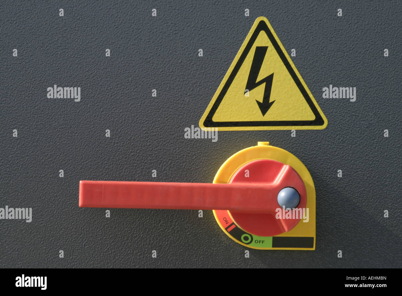 high voltage switch Stock Photo - Alamy