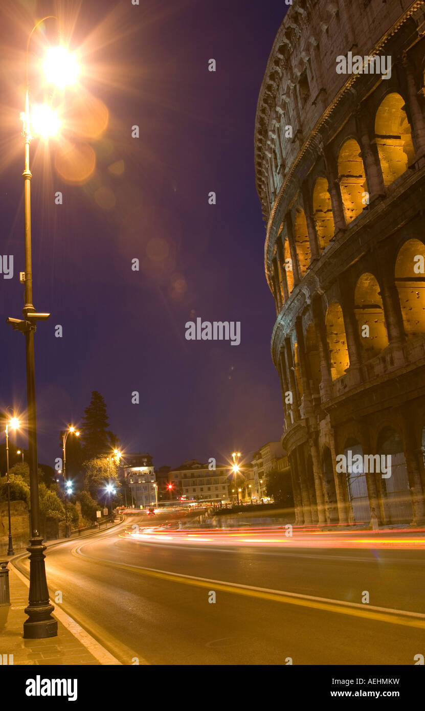 Mysterious Roman Night Stock Photo - Alamy