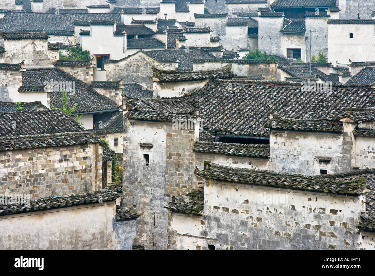 Ancient Huizhou Style Chinese Village Xidi China Stock Photo - Alamy