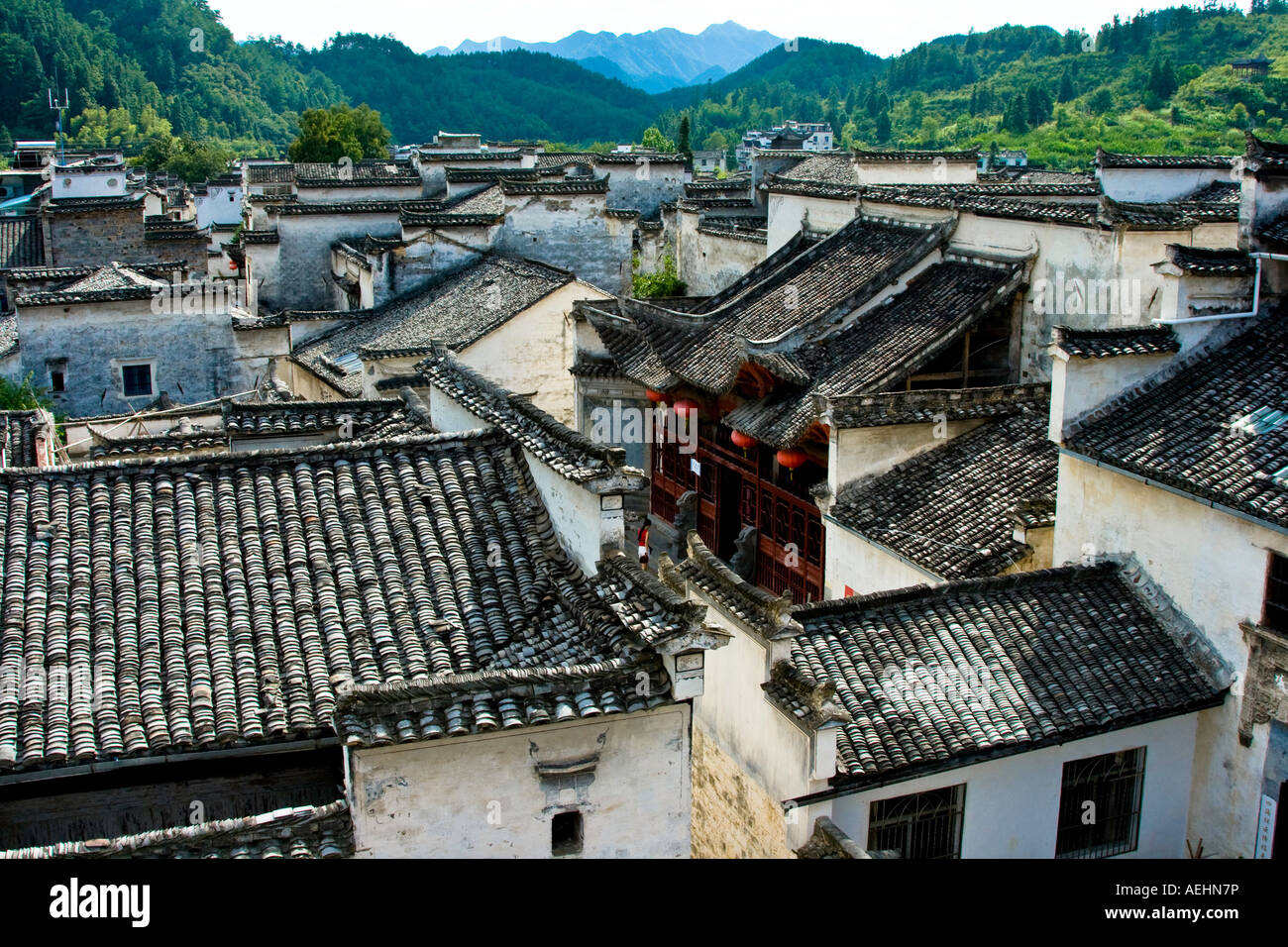 Ancient Huizhou Style Chinese Village Xidi China Stock Photo - Alamy