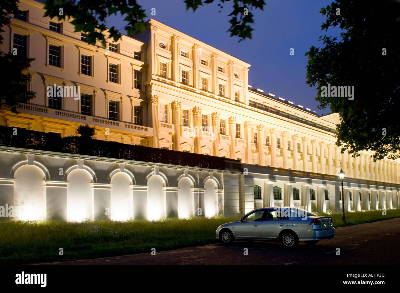 London architecture at night England UK Stock Photo - Alamy