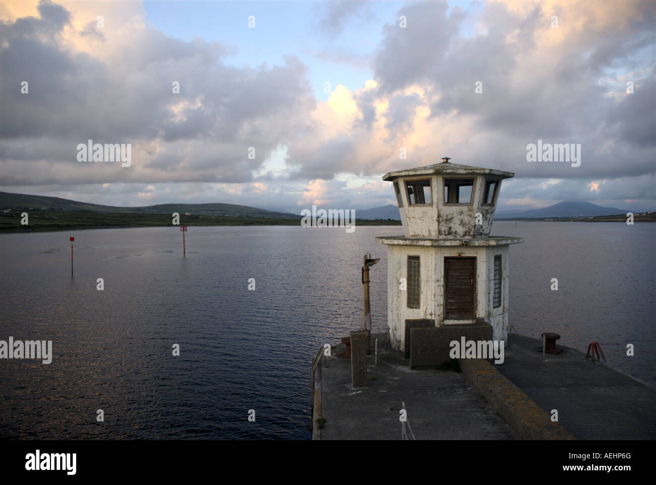 Lift Bridge Operator Hut, Valentia Bridge, Portmagee, County Kerry ...