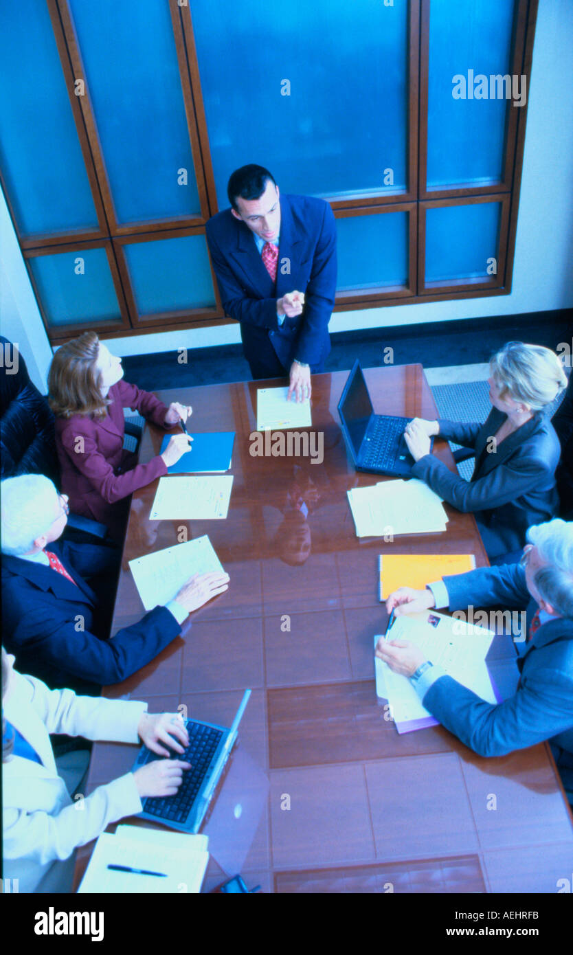 Office meeting Stock Photo - Alamy