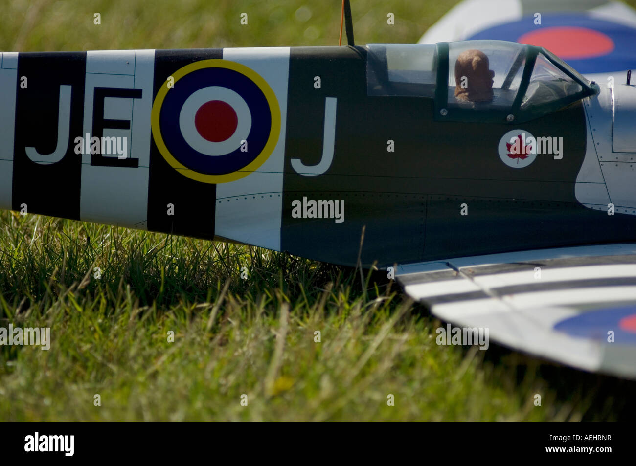 spitfire radio controlled model aircraft Stock Photo - Alamy