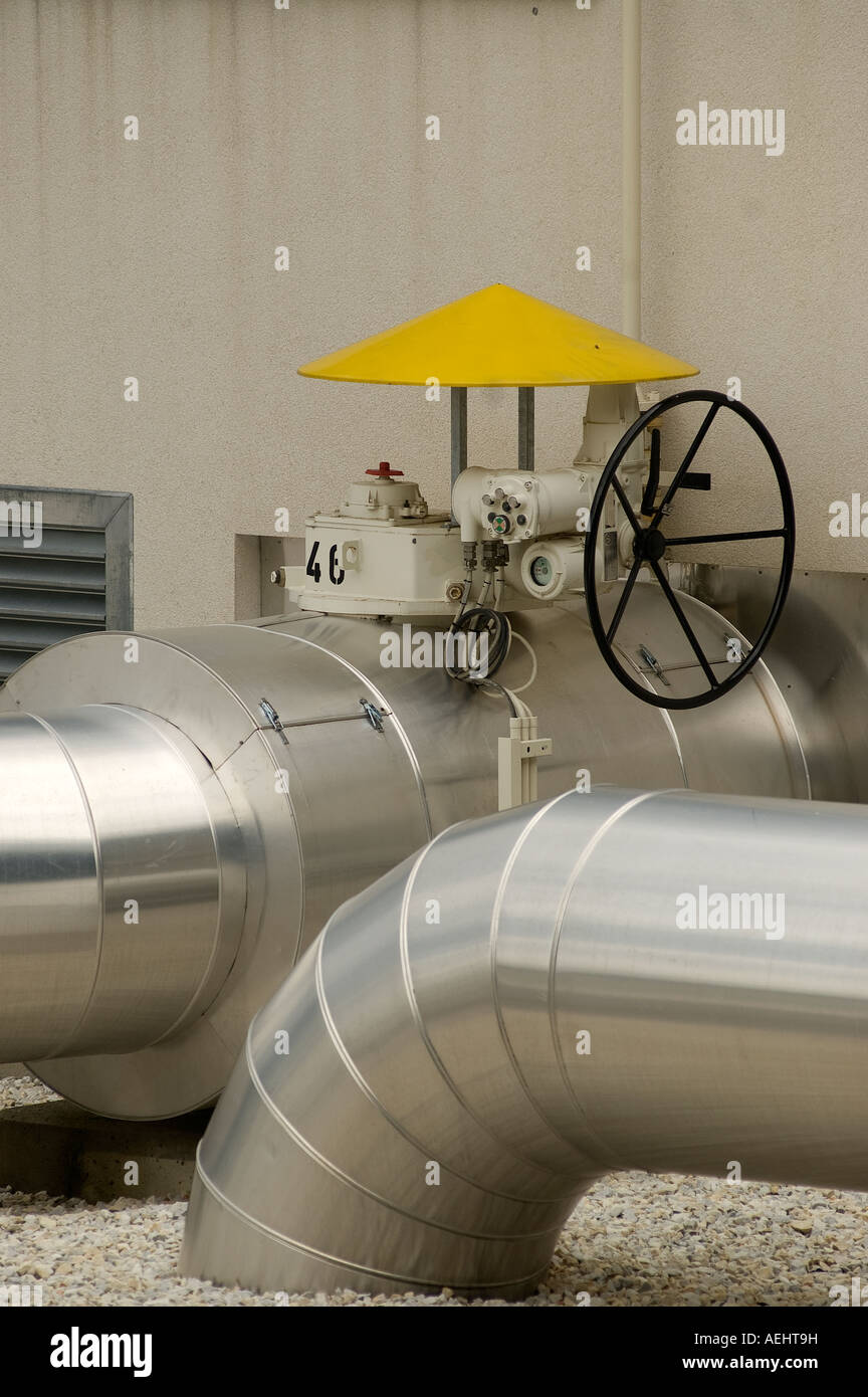 gas station tubes Stock Photo - Alamy