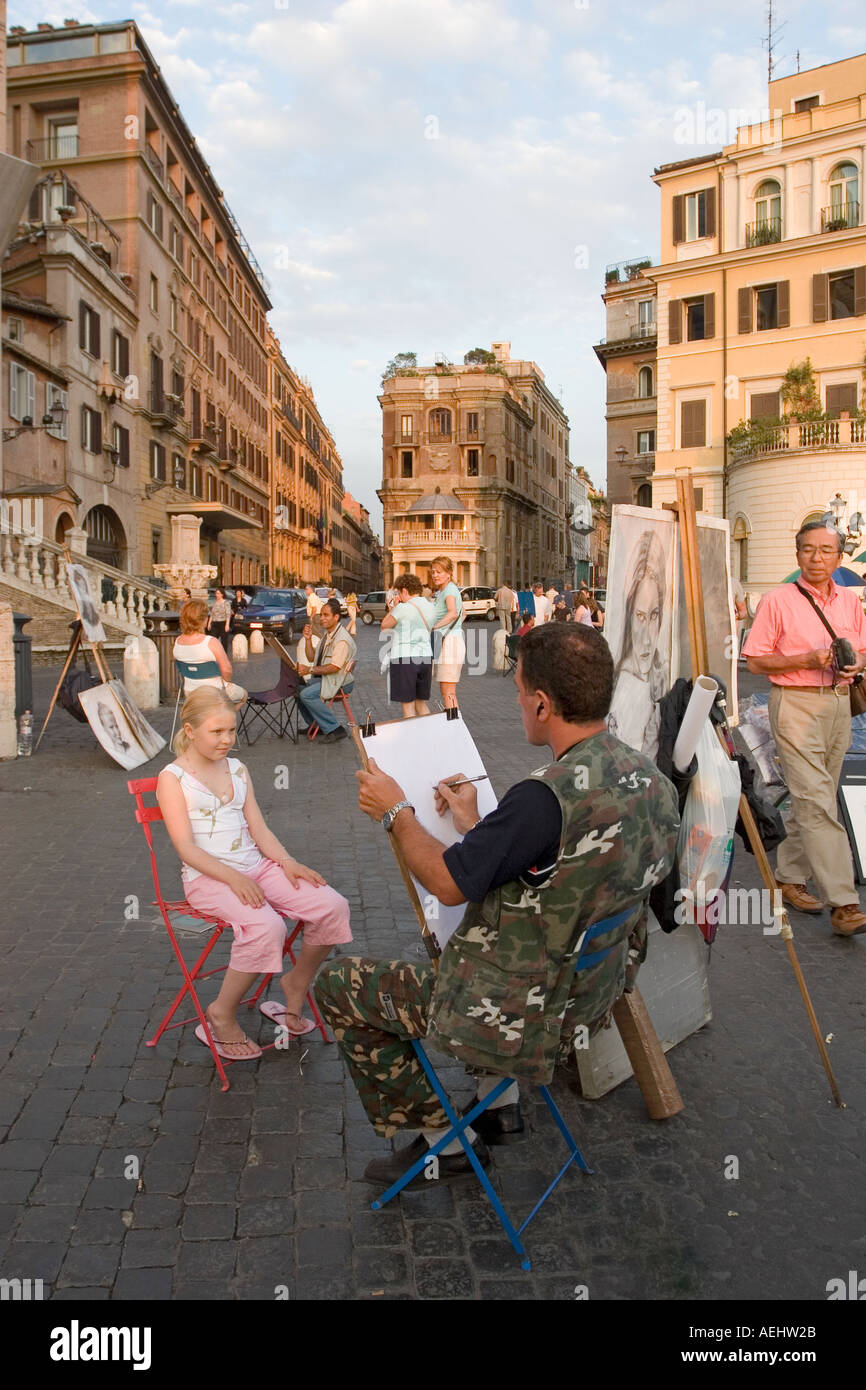 Spanish italy painting hi-res stock photography and images - Alamy