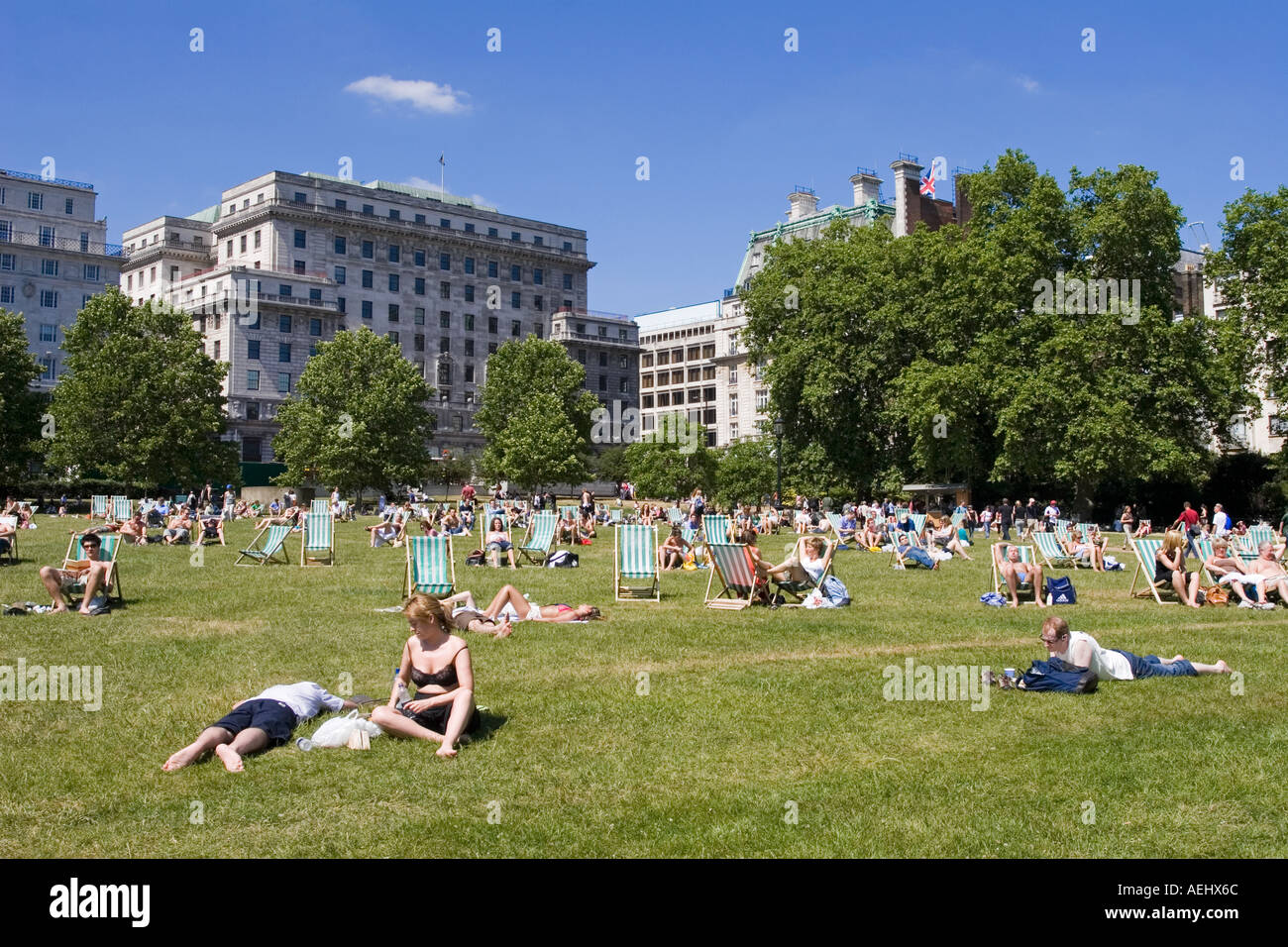 Green Park - London Stock Photo - Alamy
