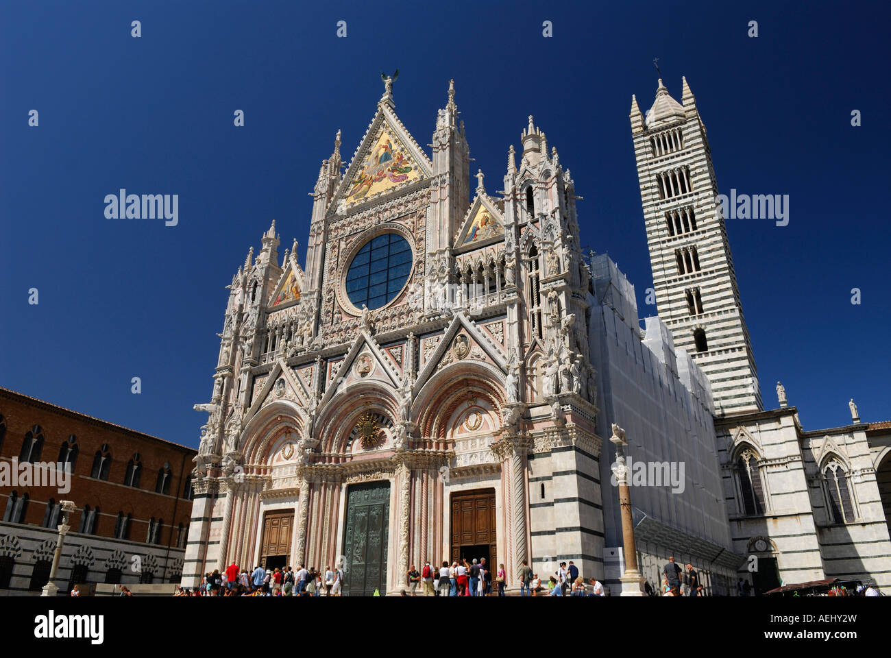 Duomo and tower of Santa Maria dell Assunta Saint Mary of the ...