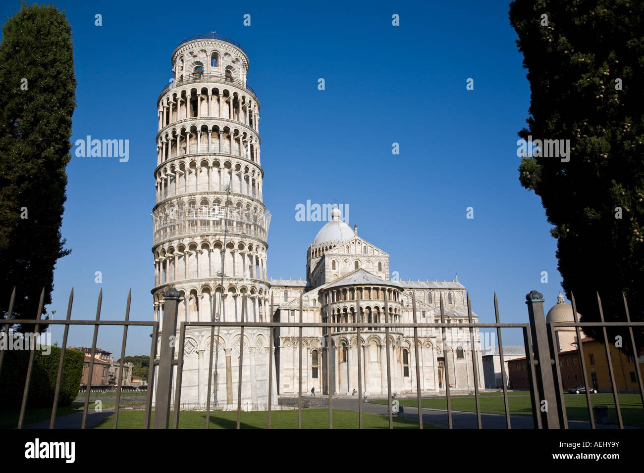 Leaning Tower of Pisa Tuscany Italy Stock Photo - Alamy