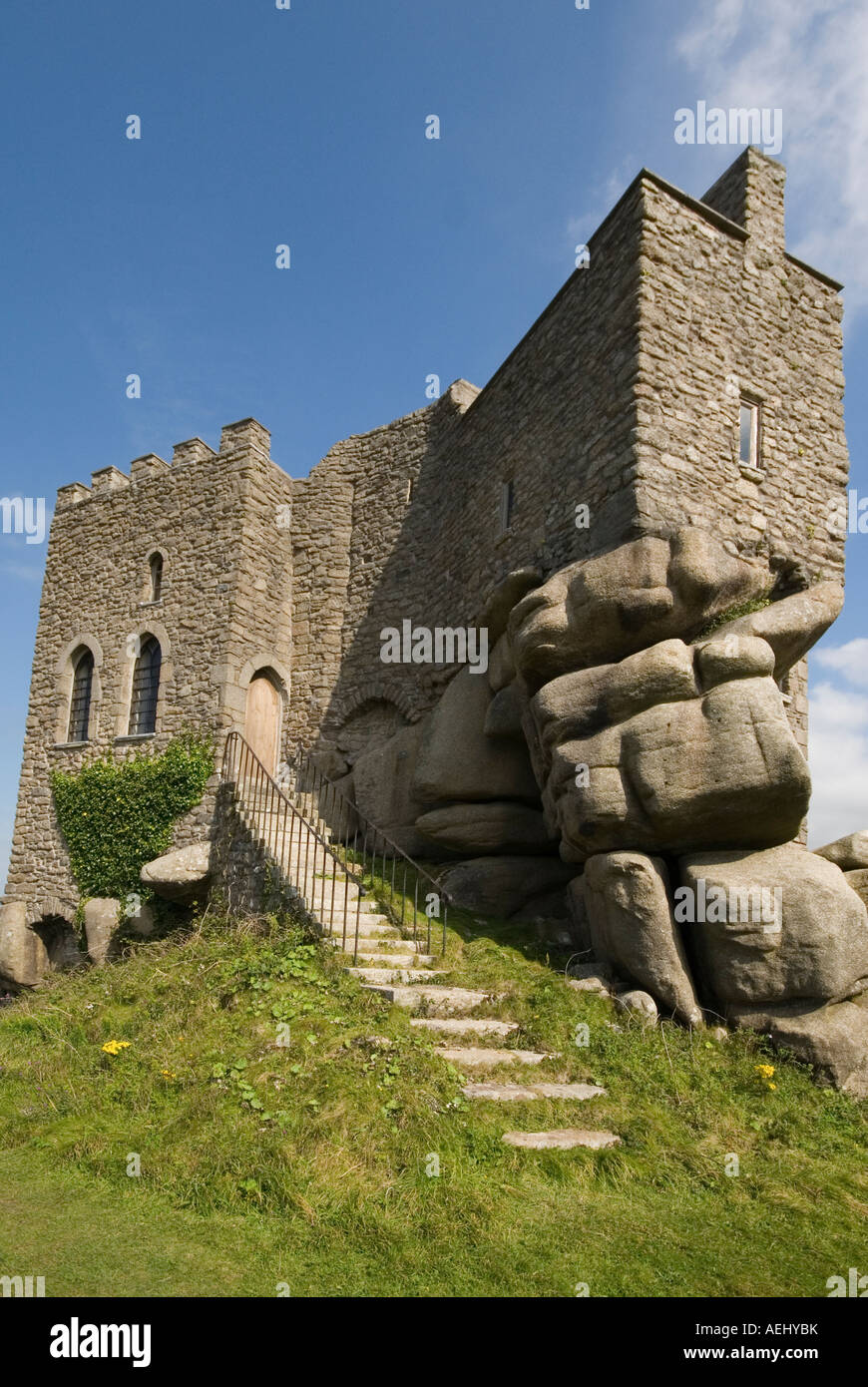 Carn Brae Castle, Cornwall, UK Stock Photo - Alamy