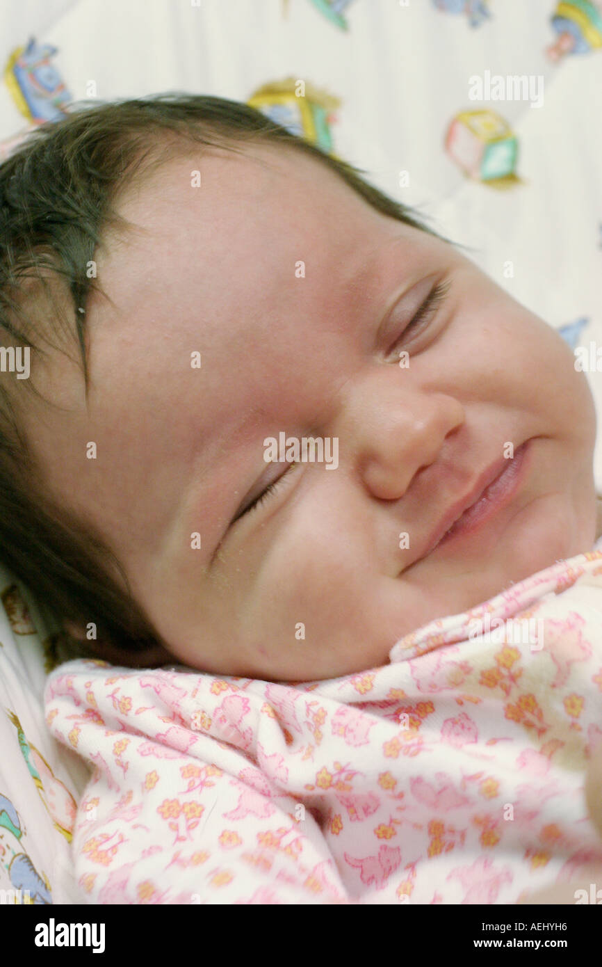 Infant Less Than One 1 Year Stock Photo - Alamy