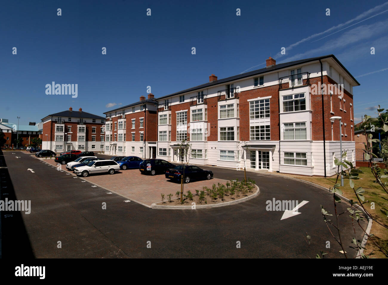 A modern residential development in Liverpool Stock Photo - Alamy
