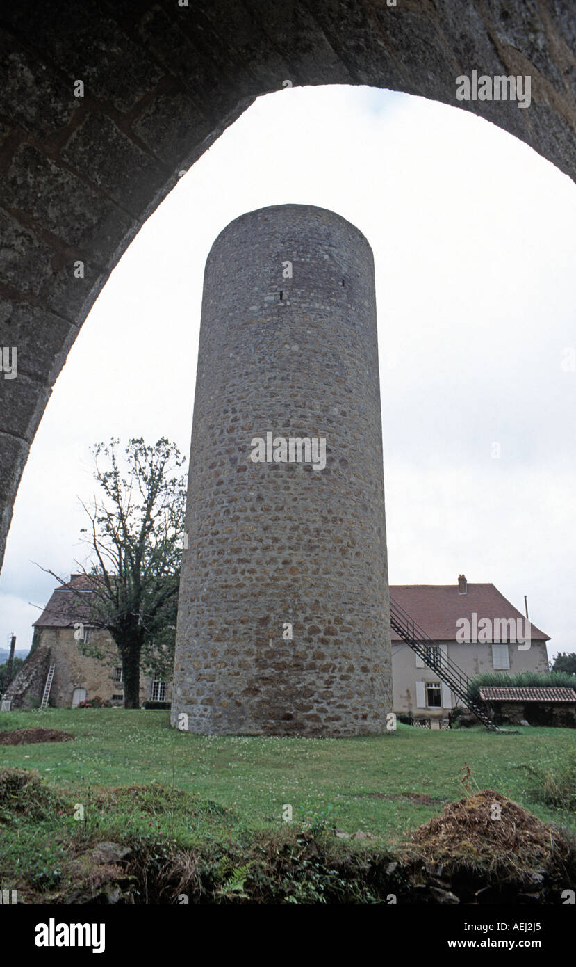 Chalus Castle, Haute-Vienne, France Stock Photo - Alamy