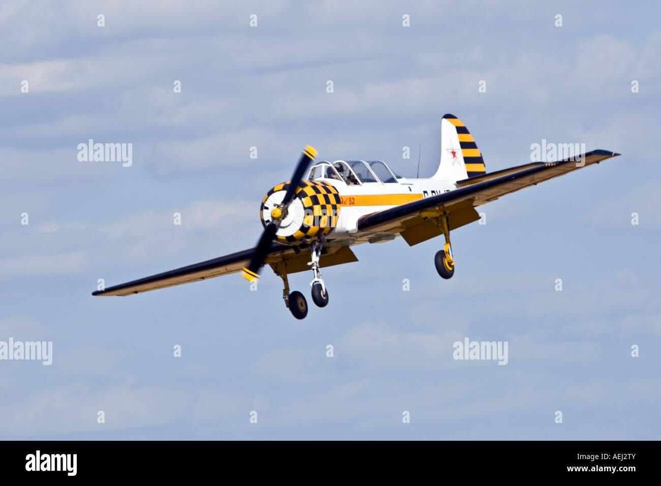 Yak 52 Aerobatic Display Stock Photo - Alamy