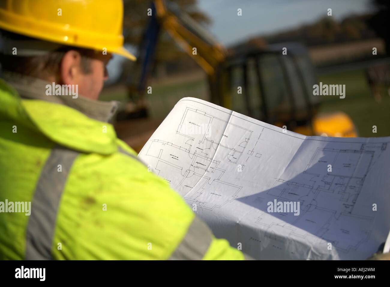 Construction worker england hi-res stock photography and images - Alamy