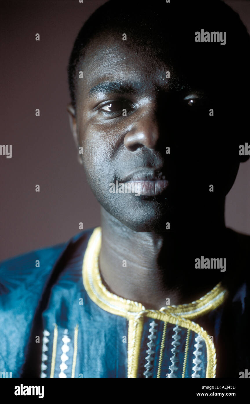 A portrait of a man from the African country of Gambia Stock Photo - Alamy