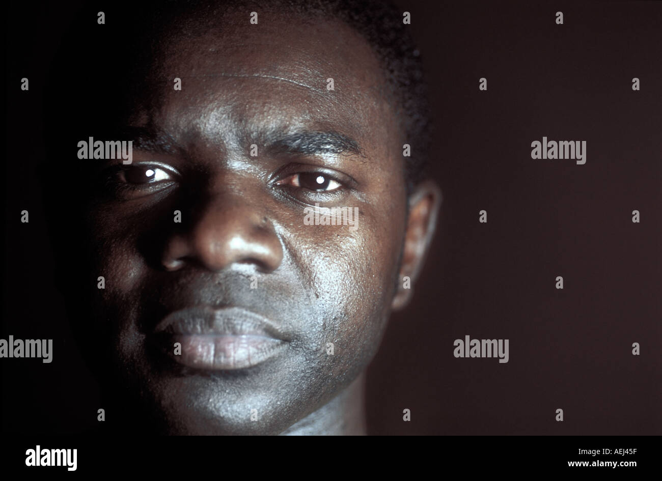 A portrait of a man from the African country of Gambia Stock Photo - Alamy