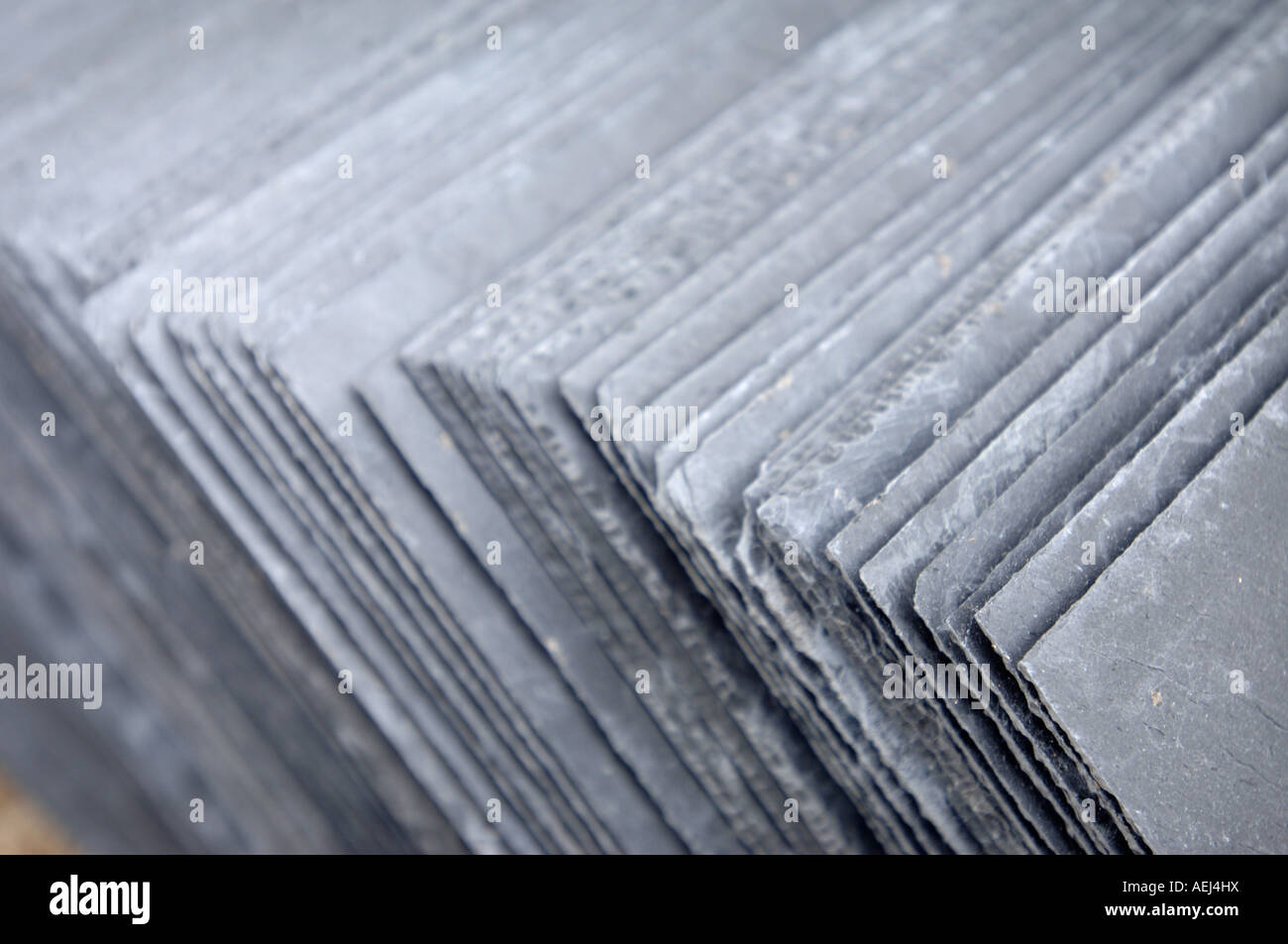 A STACK OF SLATE Stock Photo - Alamy