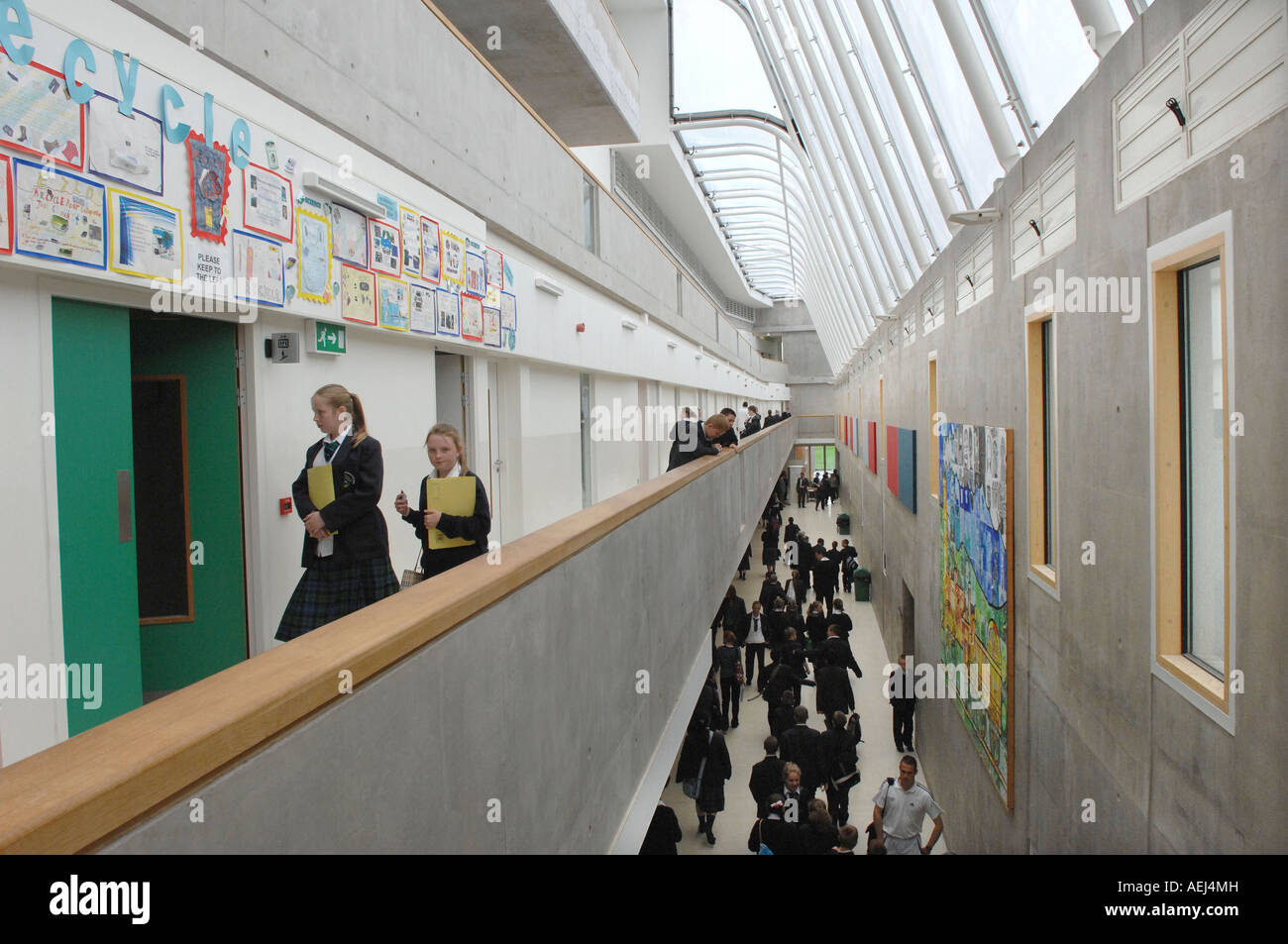 ST FRANCIS OF ASSISI School in LIVERPOOL with its Solar powered south ...