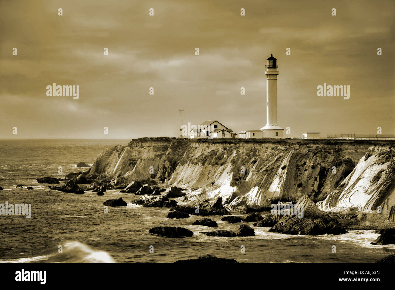 Northern california lighthouses hi-res stock photography and images - Alamy