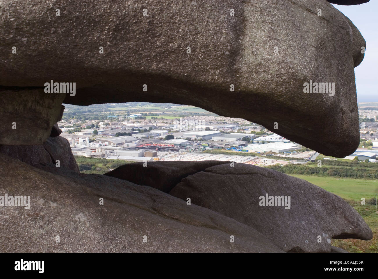Carn Brae, Cornwall. 2007 Stock Photo - Alamy