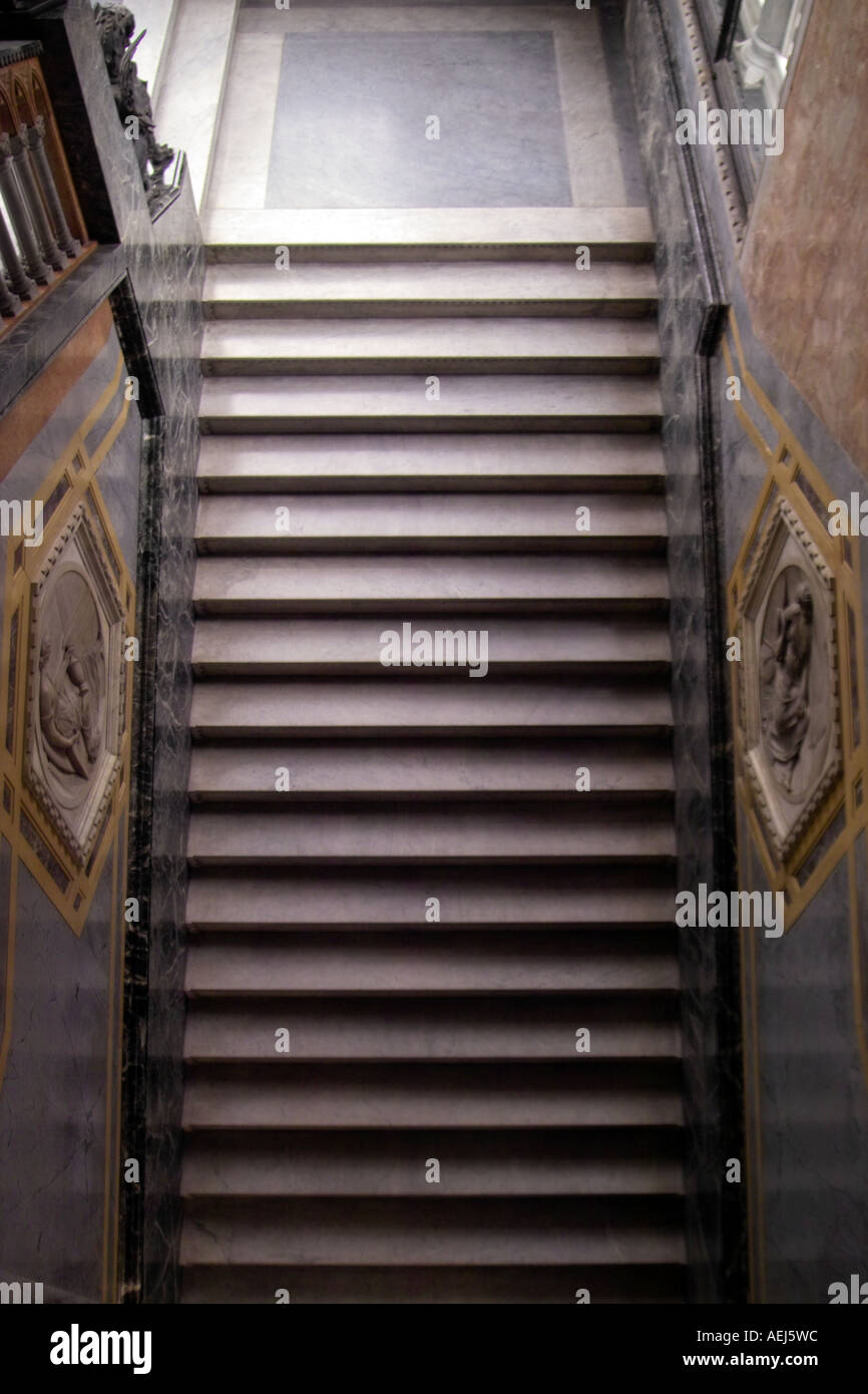 17th Century marble stairs Stock Photo - Alamy