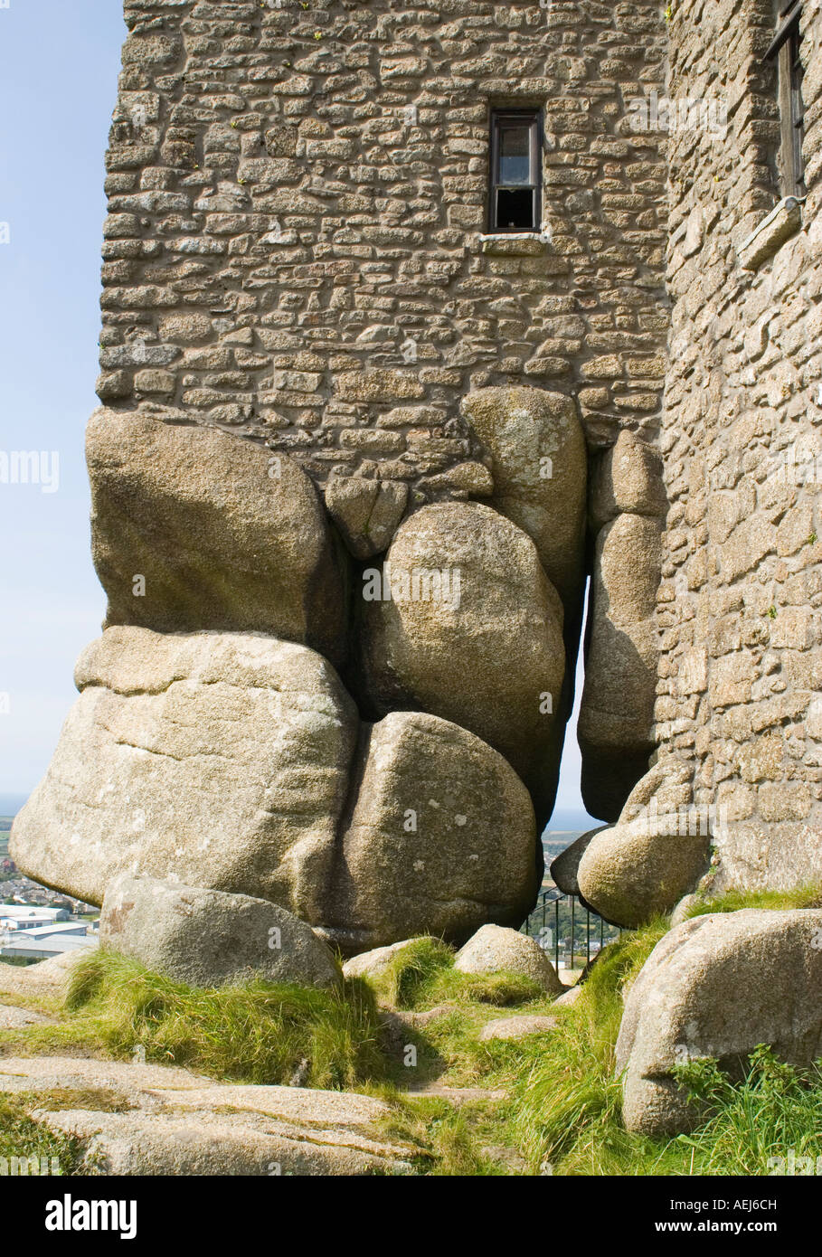 Carn Brae Castle, Cornwall, UK Stock Photo - Alamy