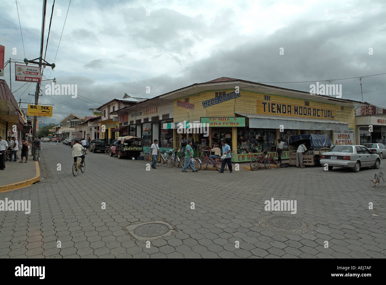 Market in a city of the Guanacaste province, Costa Rica Stock Photo - Alamy