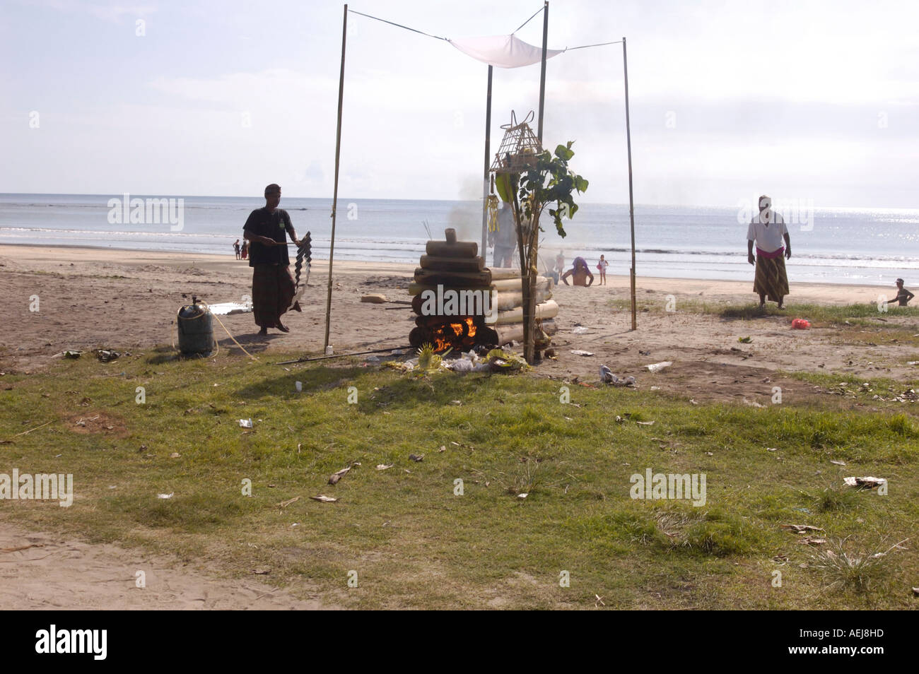 Beach funeral bali indonesia hi-res stock photography and images - Alamy