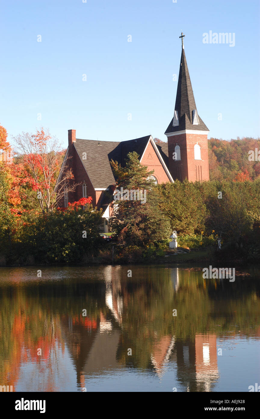 Knowlton eastern townships fall quebec hi-res stock photography and ...