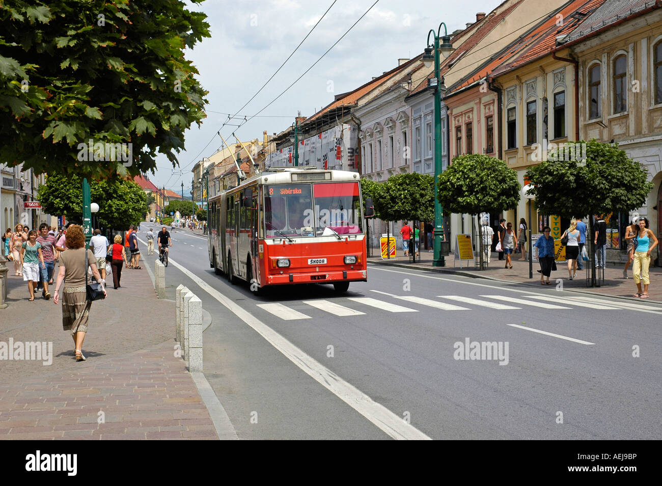 Bus, Presov, Slovakia Stock Photo - Alamy