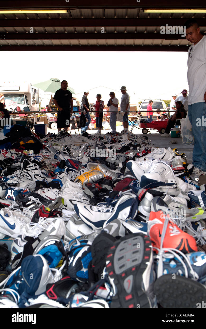 Heap of shoes hi-res stock photography and images - Alamy