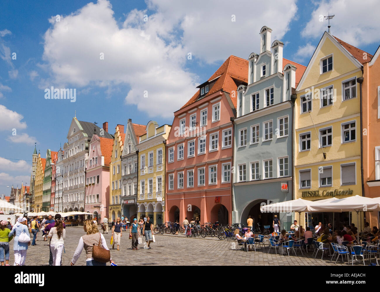 Old town, Landshut, Bavaria, Germany Stock Photo - Alamy