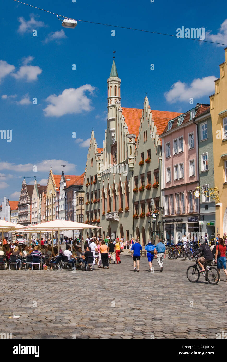 Landshut bayern altstadt deutschland hi-res stock photography and ...