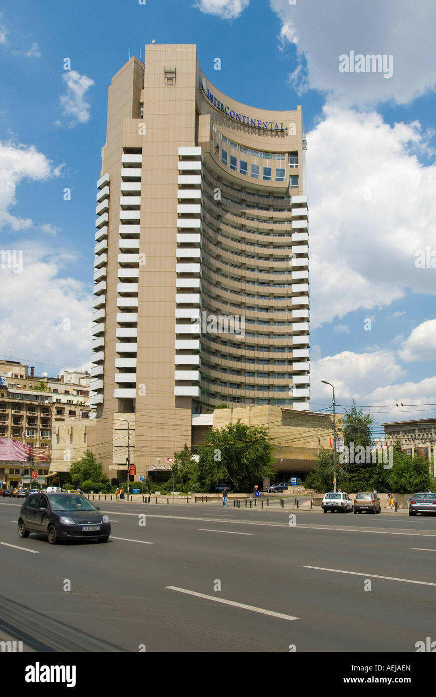 Hotel Interconti, Bucharest, Romania Stock Photo - Alamy