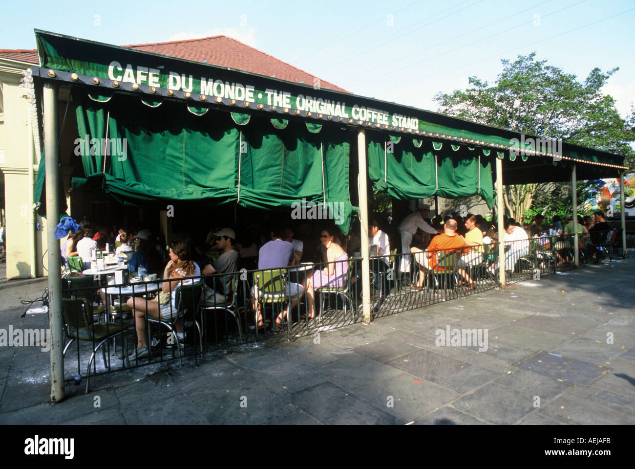 Cafe du Monde New Orleans Louisiana Stock Photo - Alamy