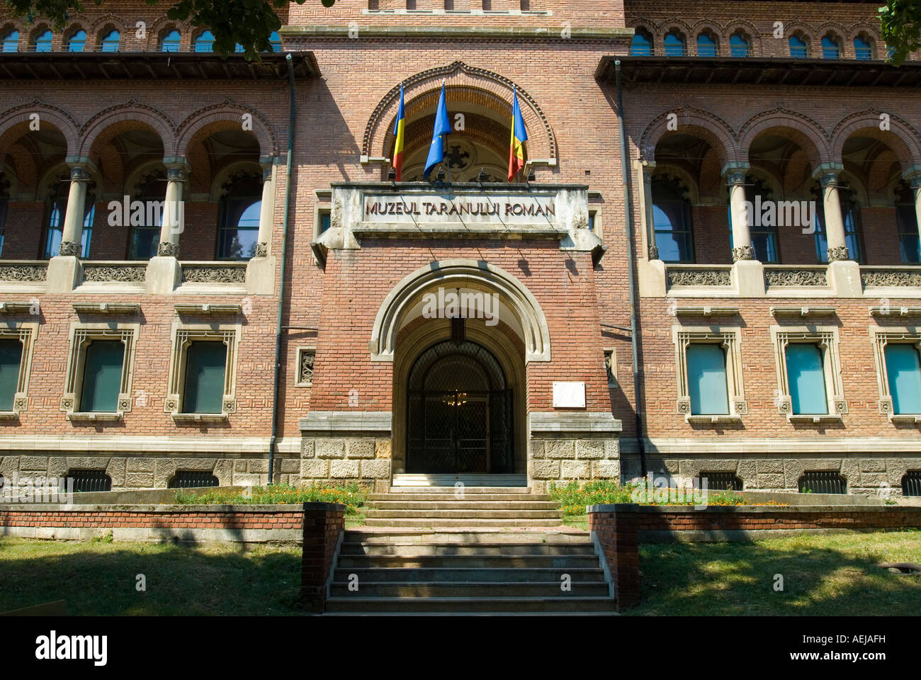 Muzeul Taranului Roman, Bucharest, Romania Stock Photo - Alamy