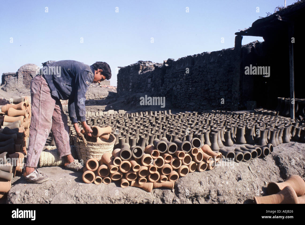 Child labour Cairo Egypt Stock Photo - Alamy